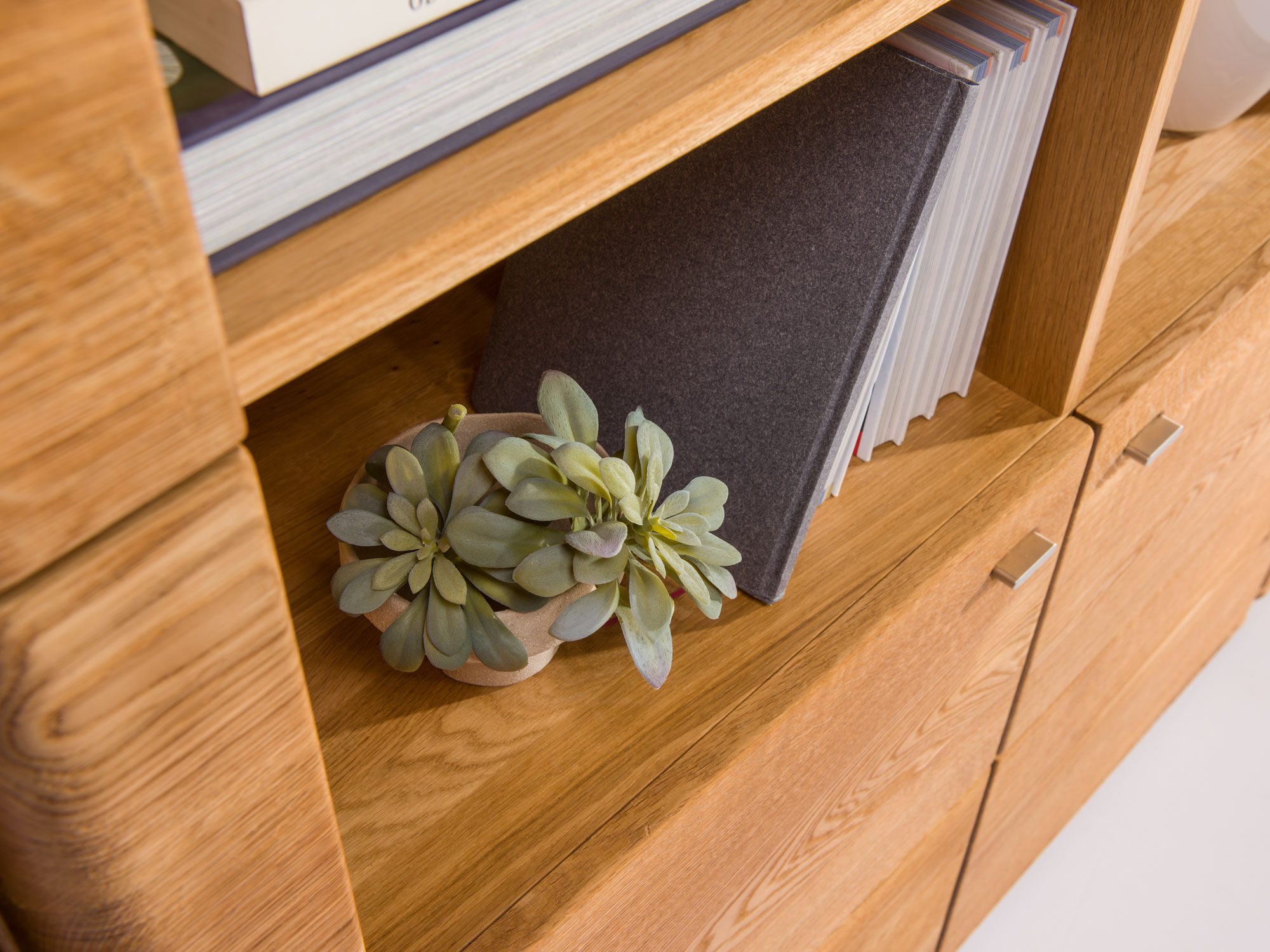 Regał Drewniany Duży na Książki Maseri - IGA MEBLE